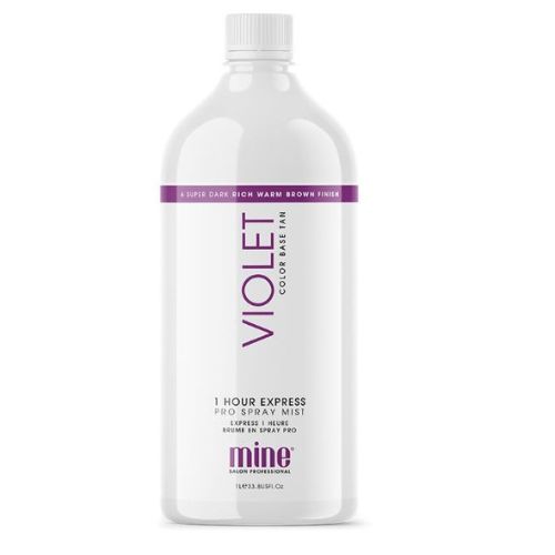 Minetan Multi-Vitamins Violet 1 Hour Pro Spray Tan Mist 1 Litre - BNIKONN