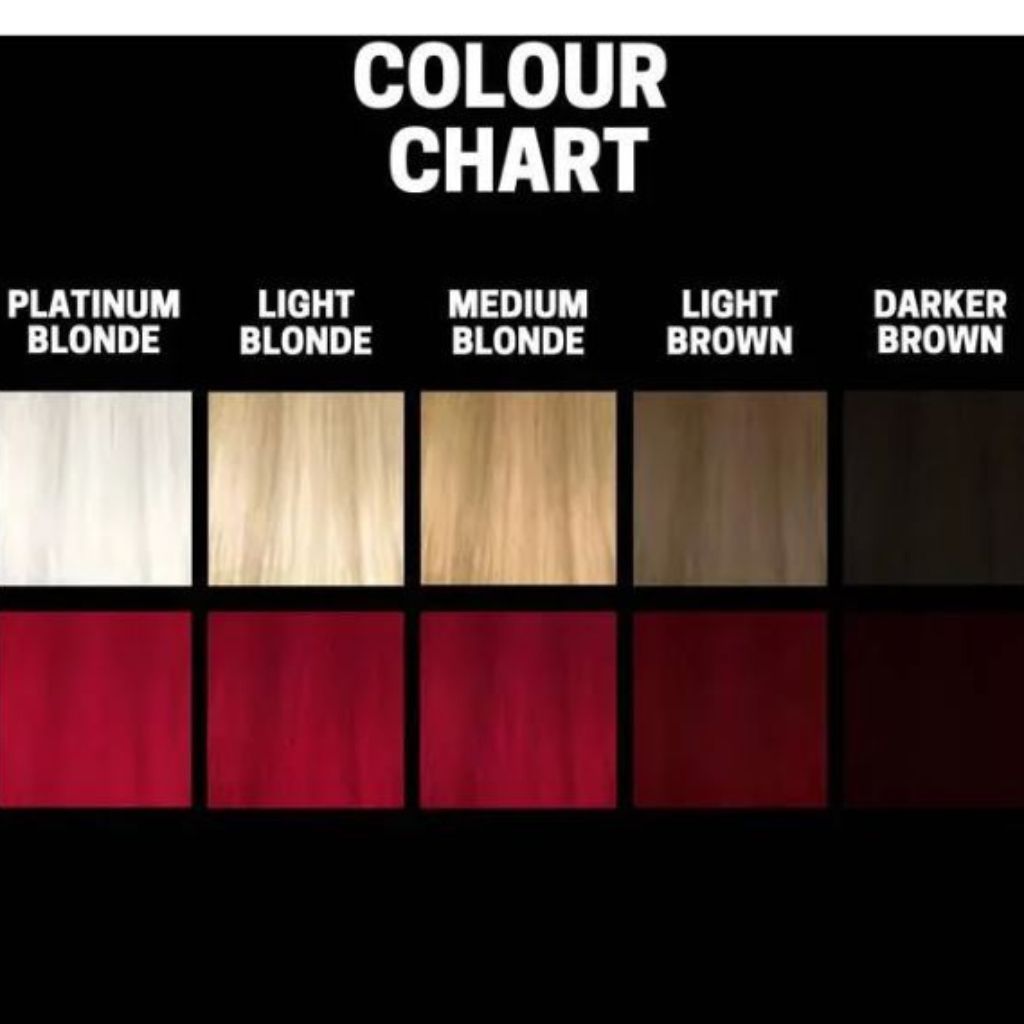 Slick Gorilla Semi Permanent Hair Colour Red 100ml - BNIKONN